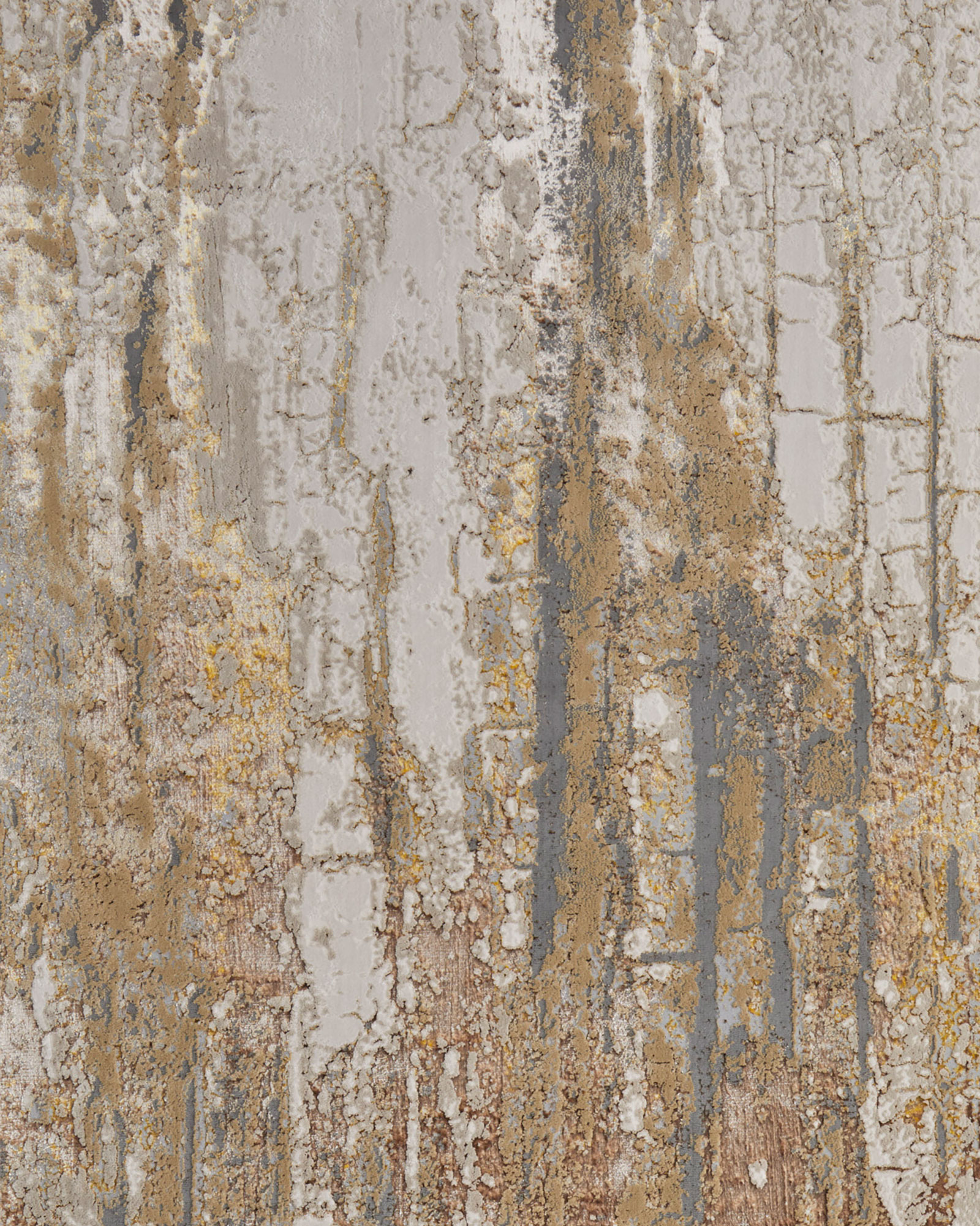 Feizy Aura 39LMF Ivory/Gold/Brown 13'x 20' Rug