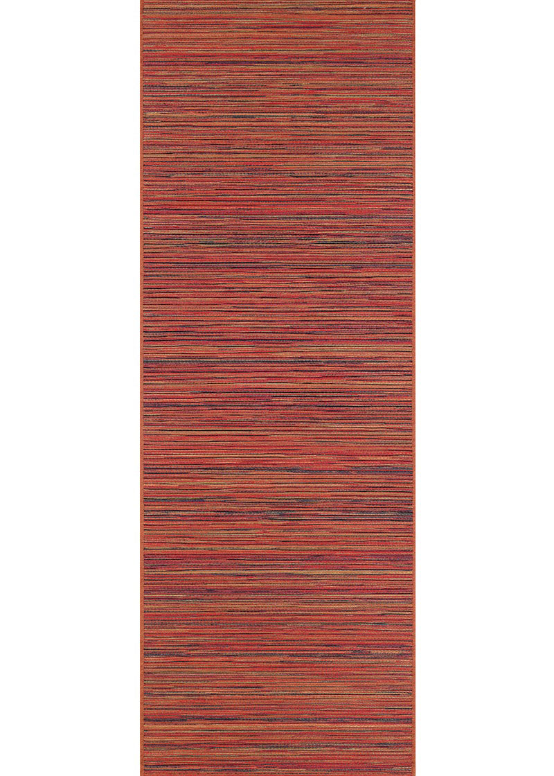 Couristan Cape Hinsdale Crimson/Multi 2'3"x11'9" Runner