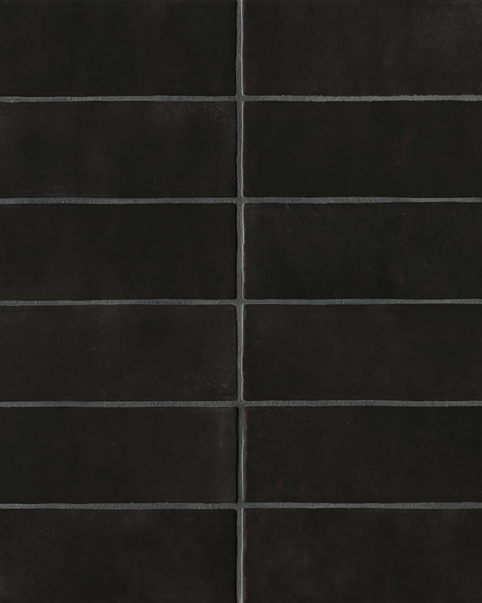 Bedrosians Cloe Black 2.5"x8" Tile | Carpet Exchange