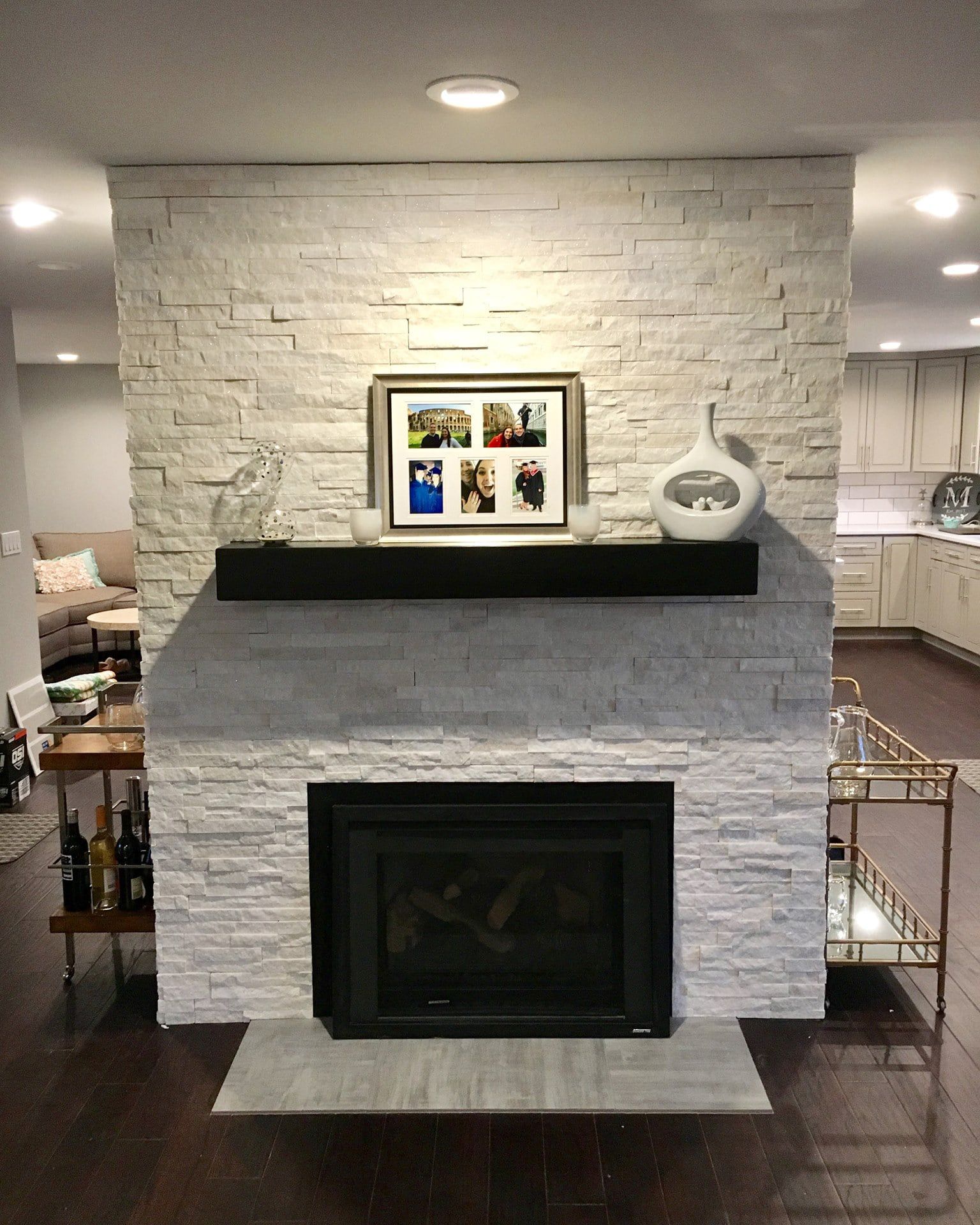 Ledger Stone Glacier Quartz 6x18 Corner Tile | Carpet Exchange