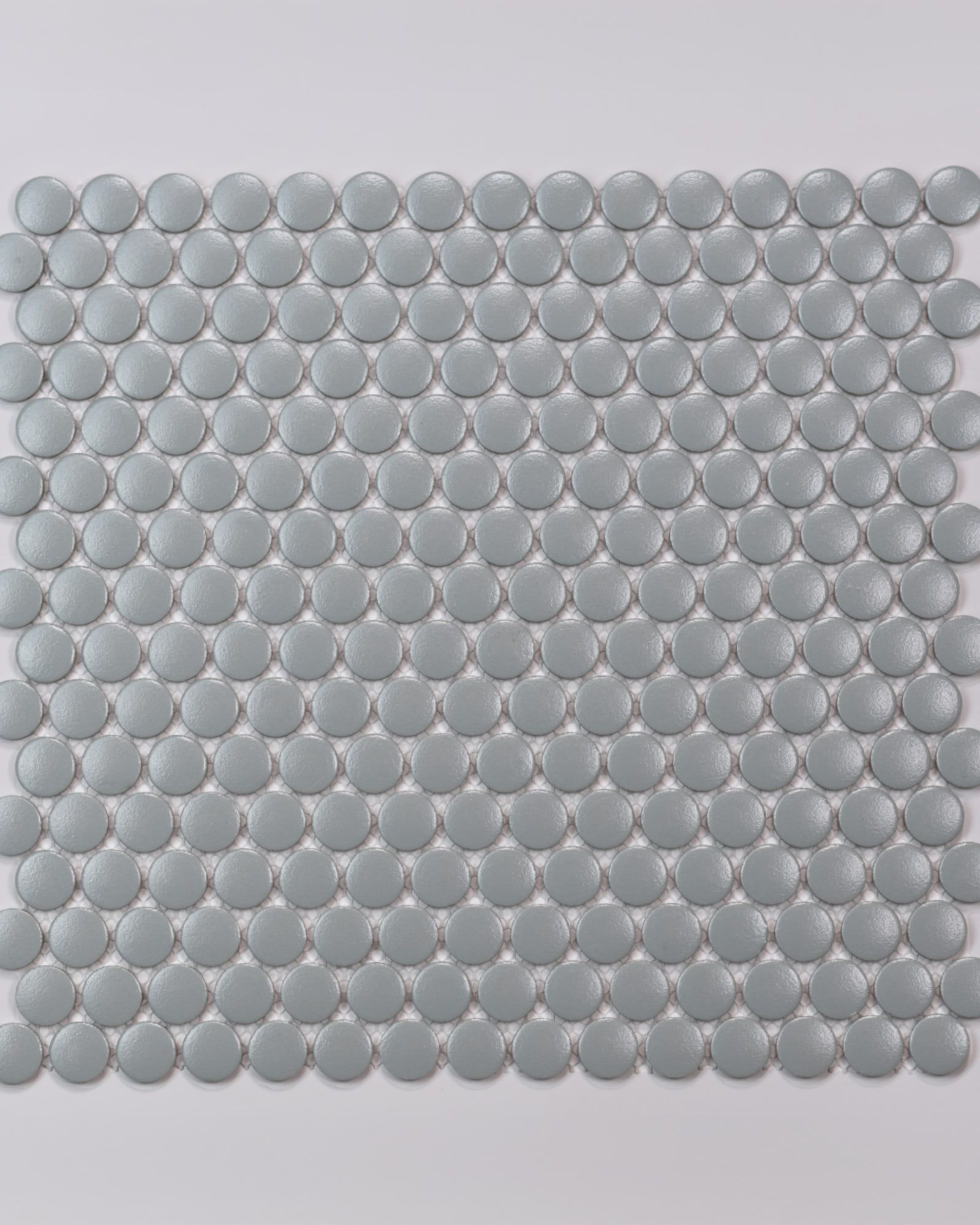 Bedrosians Marin Aloe Green 3/4" Penny Tile | Carpet Exchange