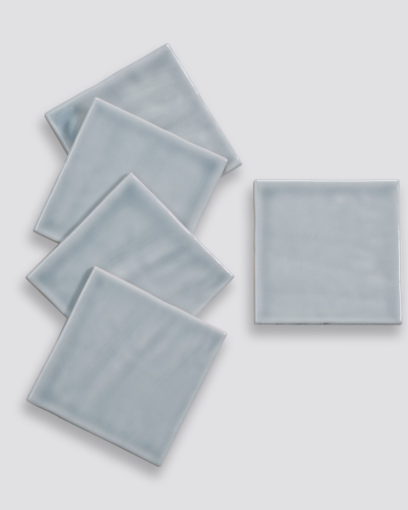 Bedrosians Marin Misty Blue 4"x4" Tile | Carpet Exchange