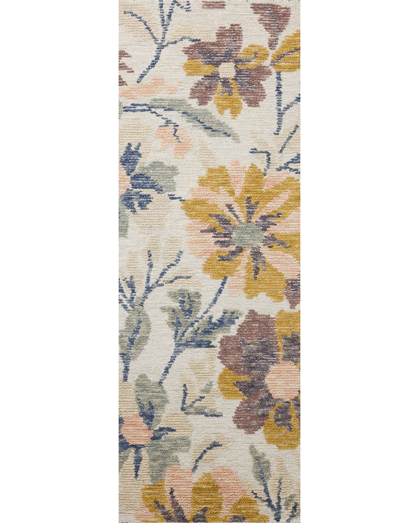 Loloi Tilly TIL-03 Bone/Multi 2x3 Area Rug | Carpet Exchange