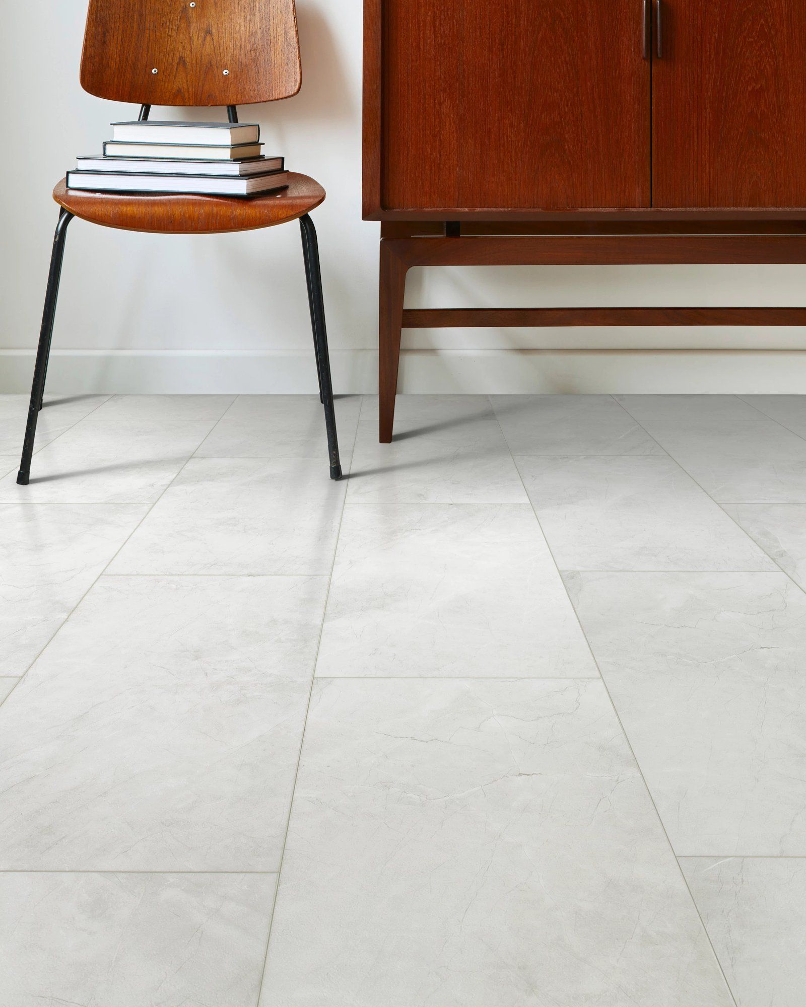 Coretec Tile Foussana Limestone - LVT