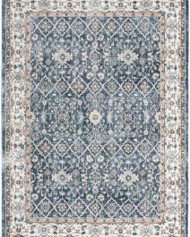 Nourison American Manor AMR01 Blue/Ivory | Carpet Exchange