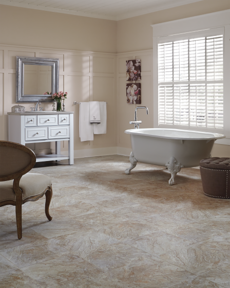 Adura Flex Tile Century Pebble - LVT | Carpet Exchange