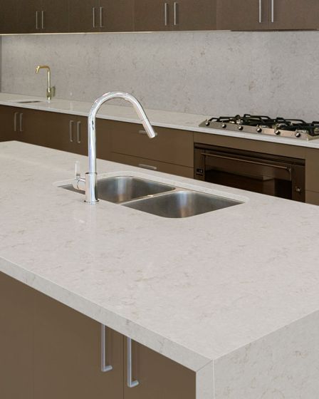 Quartz Cashmere Taj - Countertops | Carpet Exchange