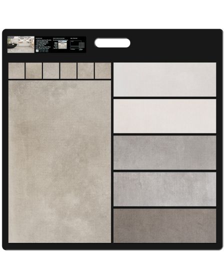 Surface Art Fab-crete Taupe - Tile | Carpet Exchange