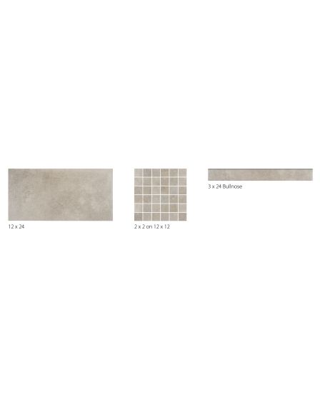 Surface Art Fab-crete Taupe Matte Tile | Carpet Exchange