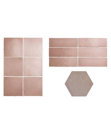 Surface Art Parkside Blush Pink Tile | Carpet Exchange