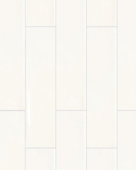 Victoria 2.0 White .75x12 Pencil Tile | Carpet Exchange