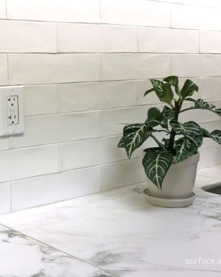 Victoria 2.0 White .75x12 Pencil Tile | Carpet Exchange