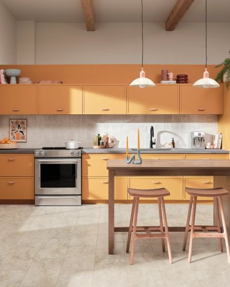 Coretec Tile Iona Stone - LVT | Carpet Exchange