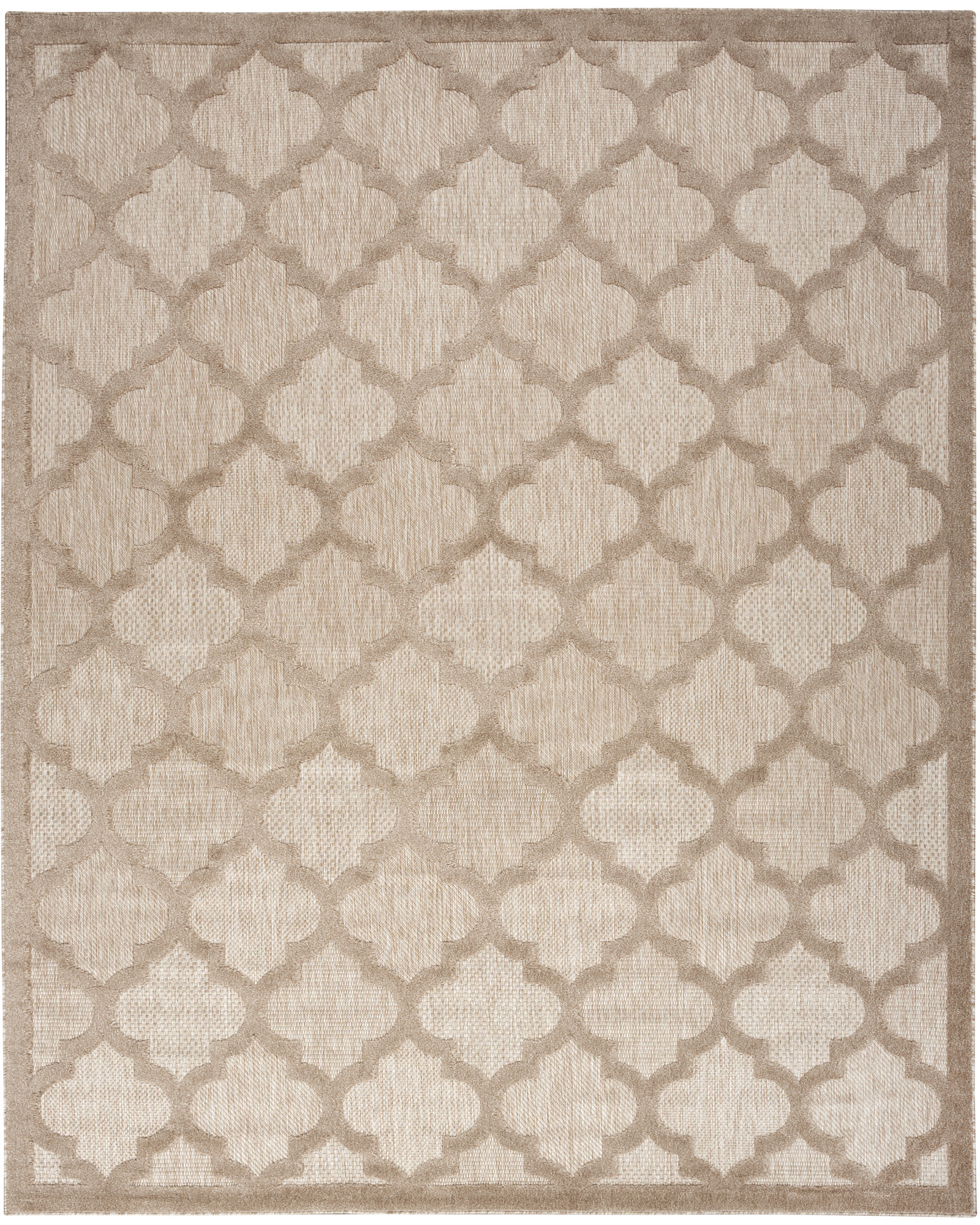 Nourison Easy Care NES01 Natural Beige Rug | Carpet Exchange