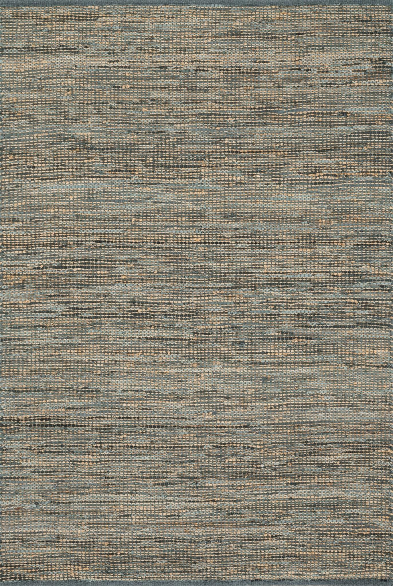 Loloi Edge ED-01 Grey 3'6"x5'6" Area Rug | Carpet Exchange