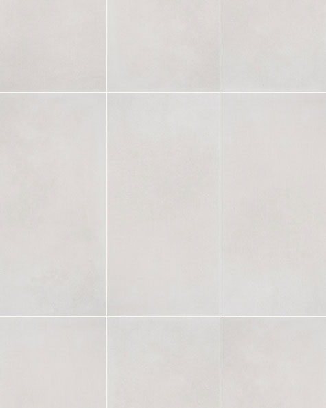 Surface Art Fab-crete White Matte Tile | Carpet Exchange
