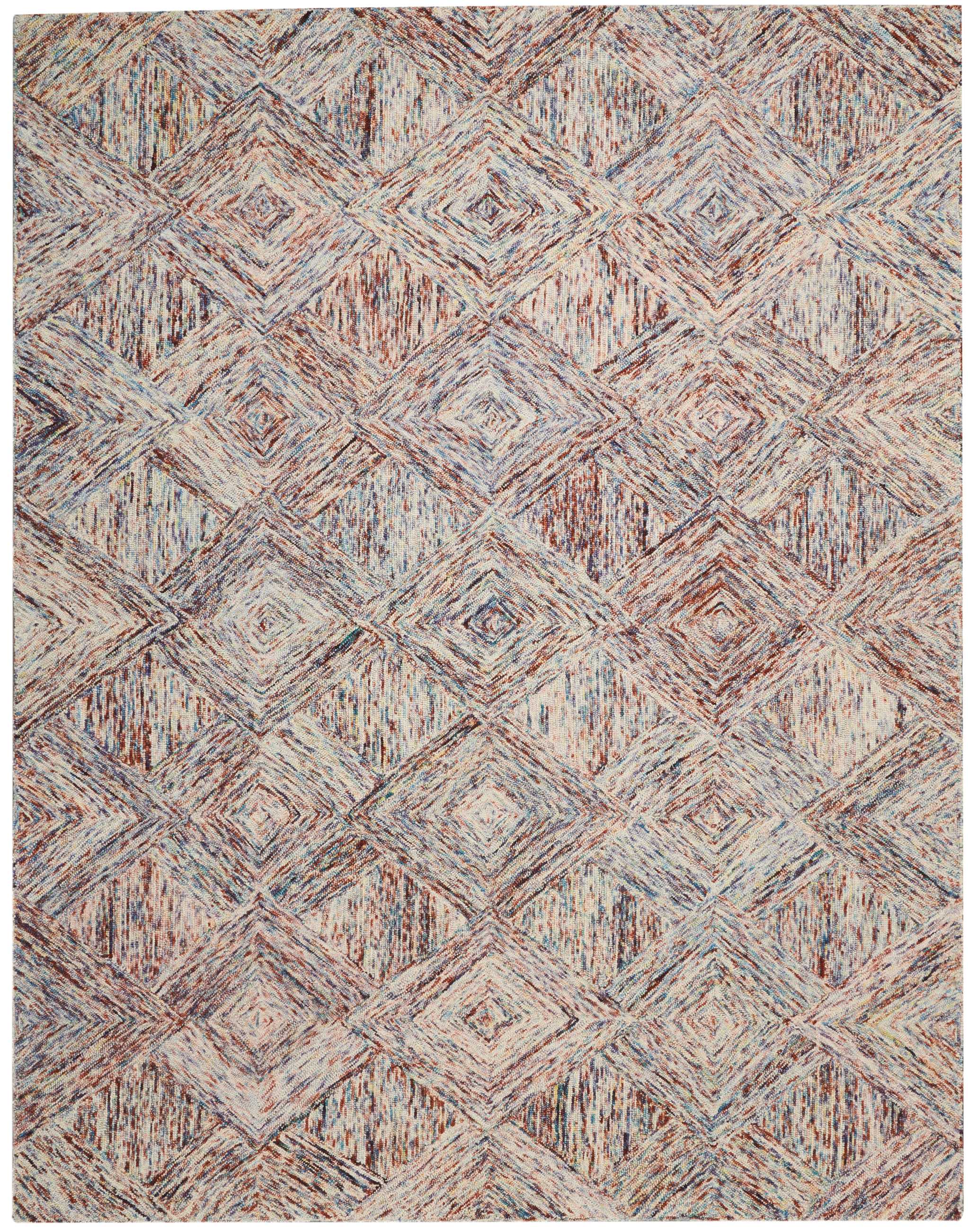 Nourison Interlock ITL01 Multicolor 8'x10'6" Rug