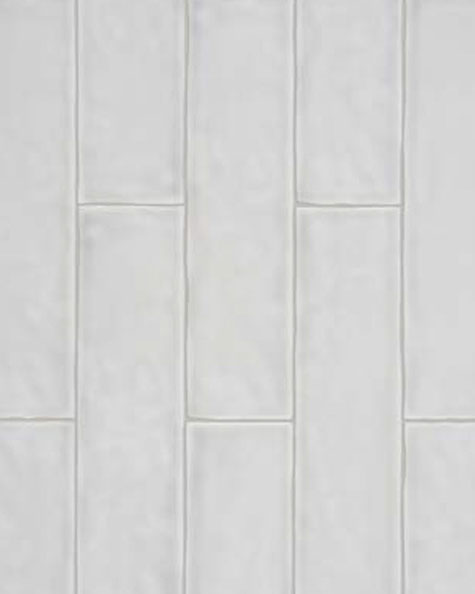 Surface Art Kensington Silver Glossy Tile | Carpet Exchange