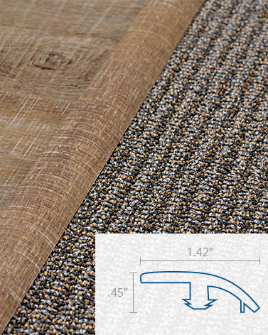 Coretec Overlap Reducer Trim - Luxury Vinyl | Carpet Exchange