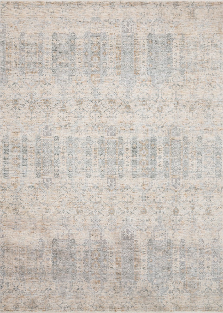 Loloi Pandora PAN-02 Ivory/Mist Area Rug | Carpet Exchange