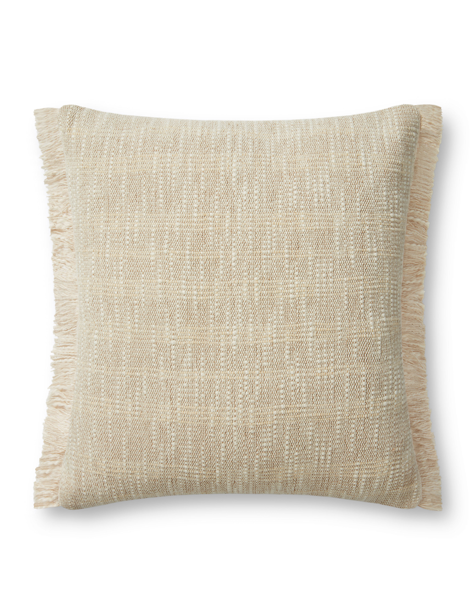 Loloi Bella Sand/Natural 18'' - Pillows | Carpet Exchange