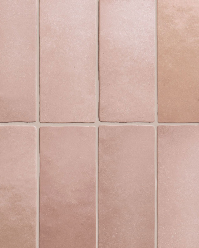 Surface Art Parkside Blush Pink Tile | Carpet Exchange