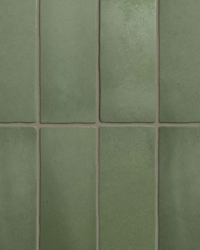 Surface Art Parkside Verde Green Tile | Carpet Exchange