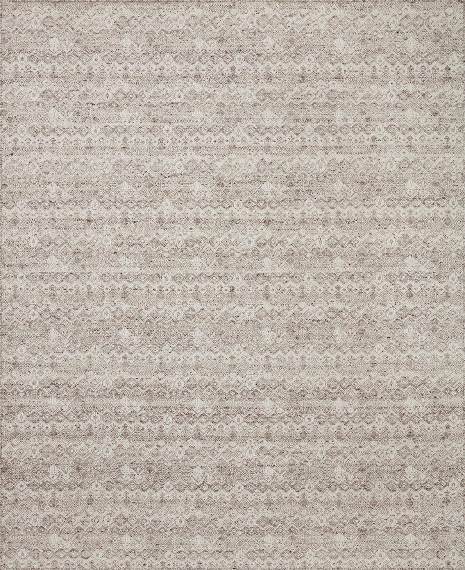Loloi Raven RAV-03 Dove/Ivory Area Rug | Carpet Exchange