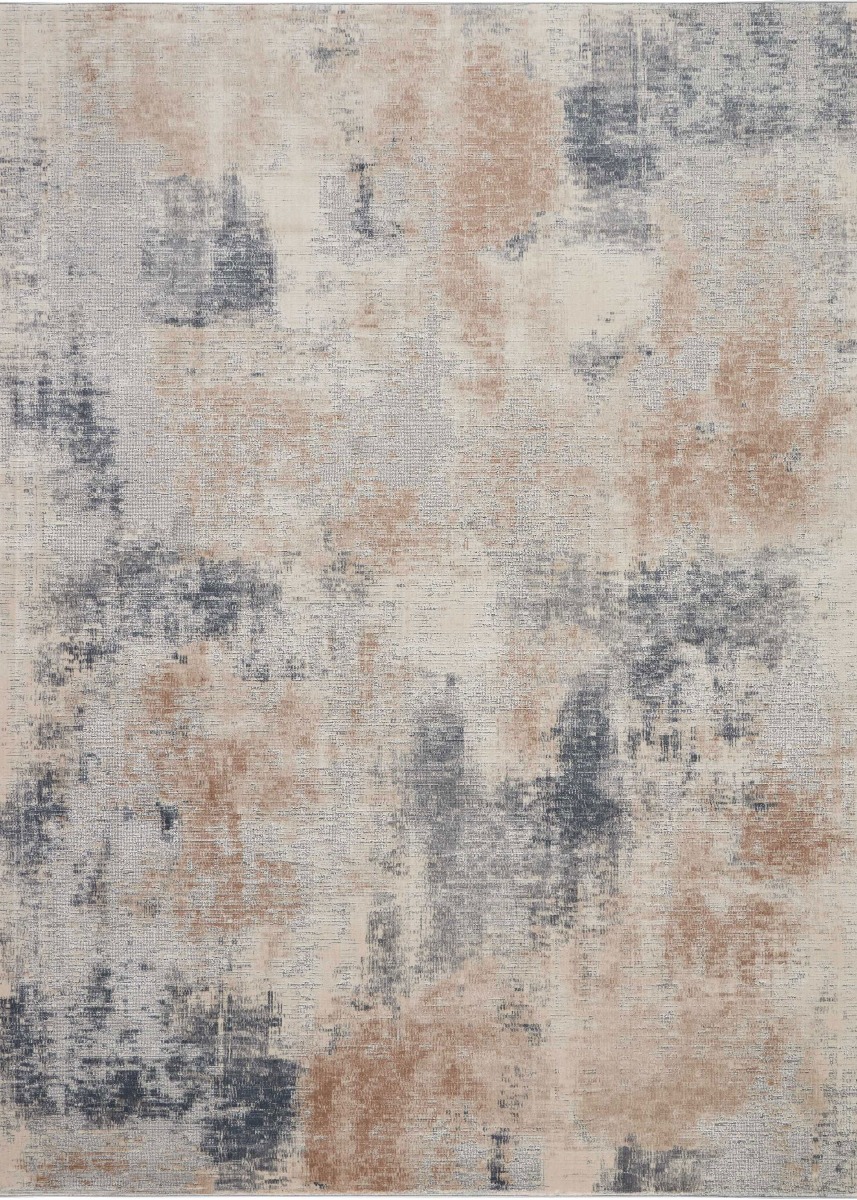 Nourison Rustic Textures RUS02 Beige/Grey 2'2"x7'6" Runner