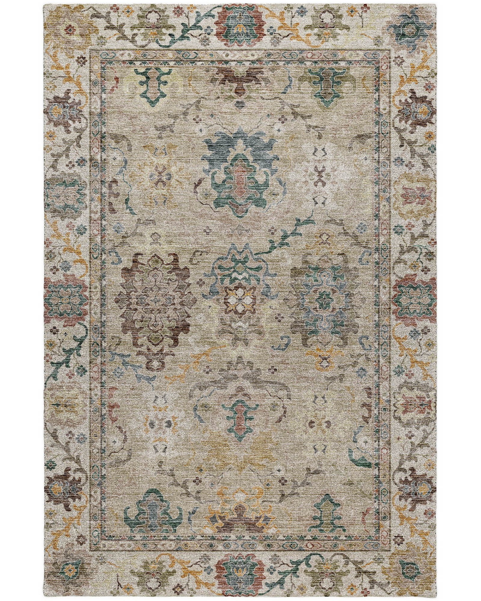 Silk Road SR5 Putty 10'x14' Area Rug | Carpet Exchange