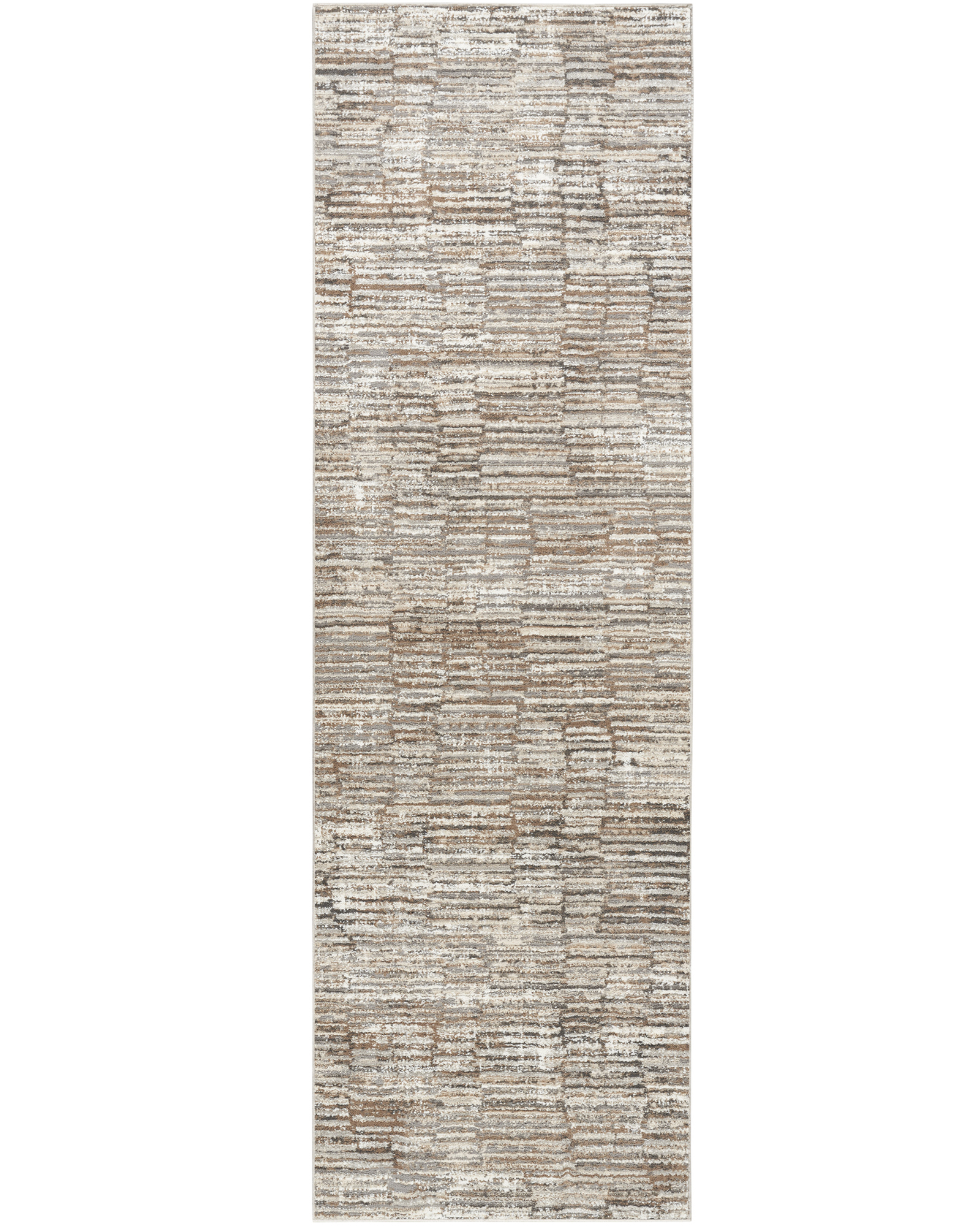 Nourison Sustainable Trends SUT06 Ivory Mocha 2'2"x7'6" Runner