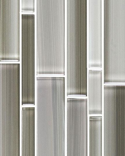 Surface Art Translucent Fresco Glass Brushed Oatmeal Tile